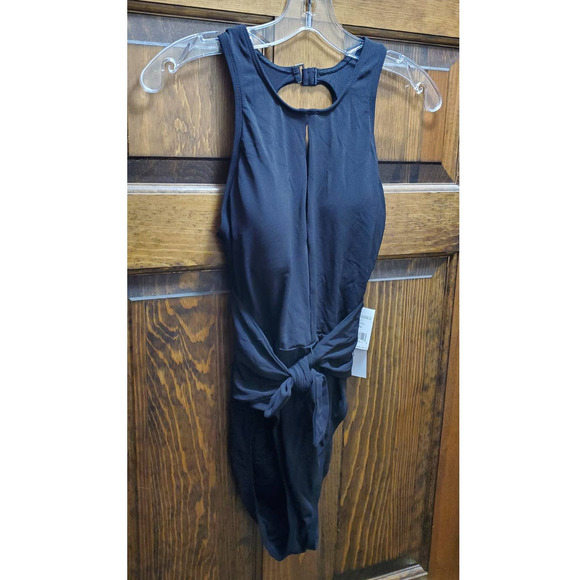 Robin Piccone | Swim | Nwt Robin Piccone Ava High Neck Onepiece Black ...